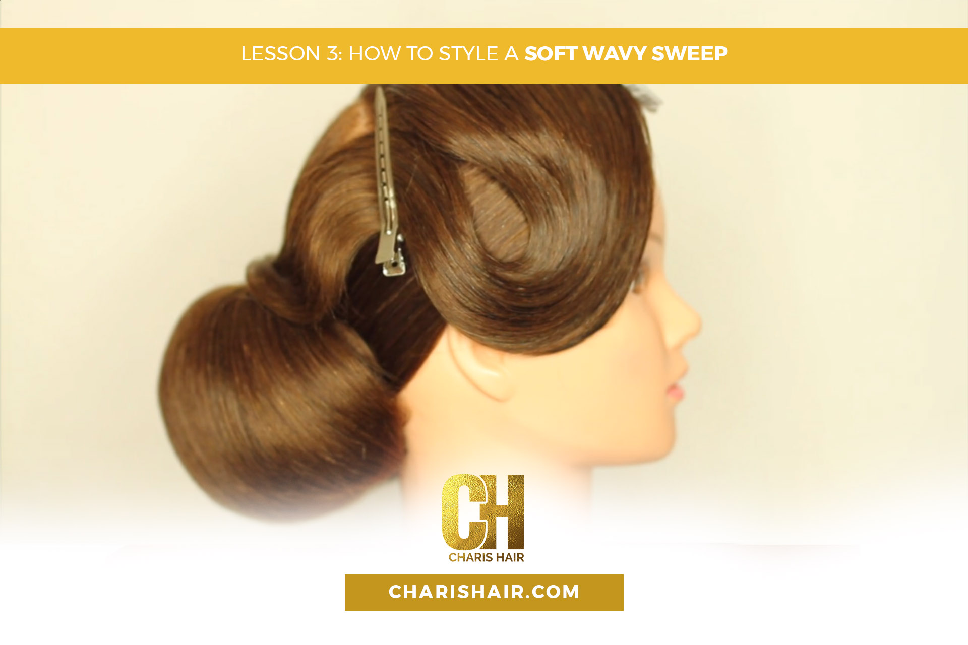 How to style a soft wavy sweep - Charis Israel Academy